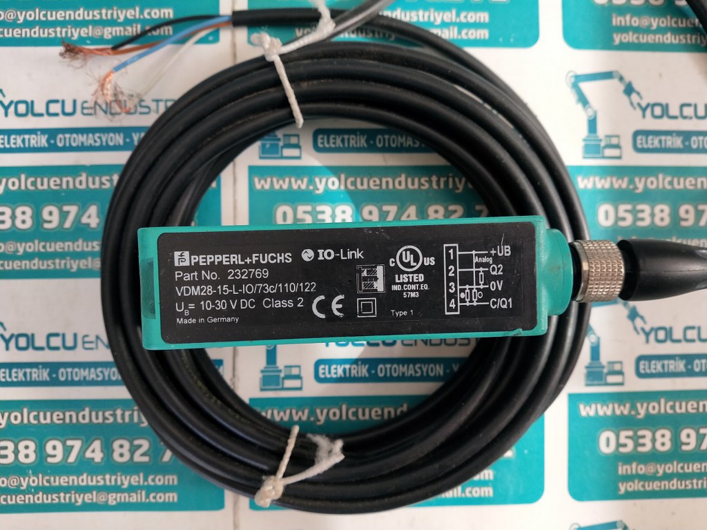 VDM28-15-L-IO/73c/110/122 Pepperl+Fuchs Distance Sensor fiyatı,